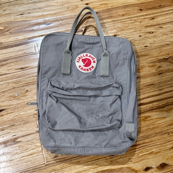 Bags | Kanken Fjallraven Gray Backpack | Poshmark